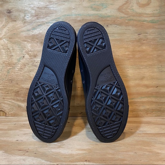 Converse | Shoes | Converse Triple Black High Top Sneakers | Poshmark